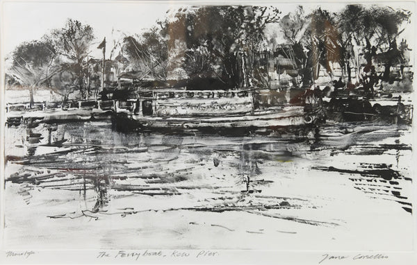 The Ferry Boat, Kew pier by Jane Corsellis