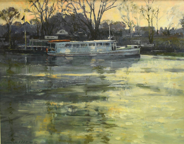The Ferry, Kew Pier by Jane Corsellis